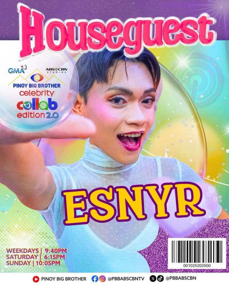 Esnyr Returns to the PBB House as First Collab 2.0 Houseguest ...