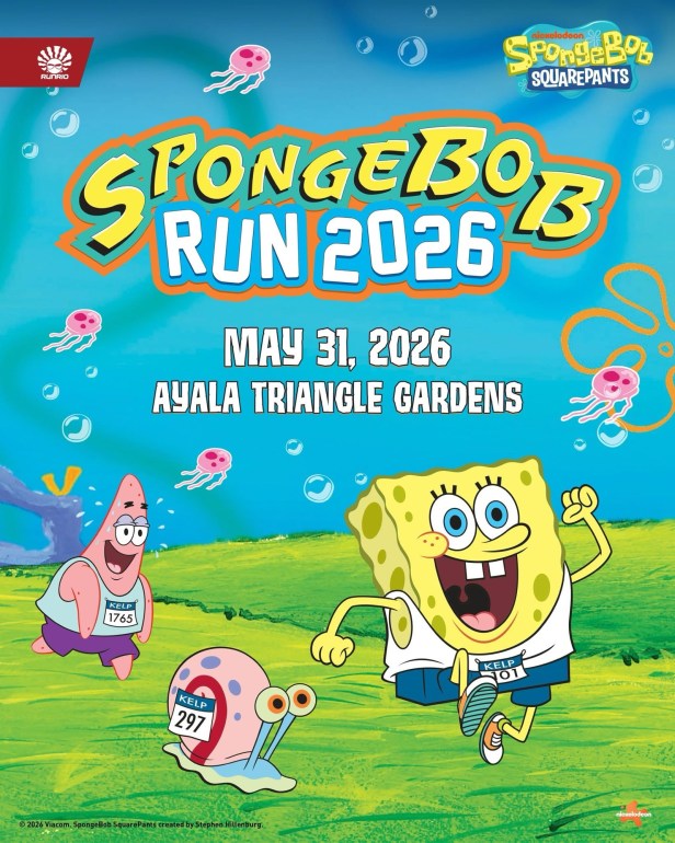 Spongebob Run 2026 Philippines Registration Opens March 6 At Ayala 5335